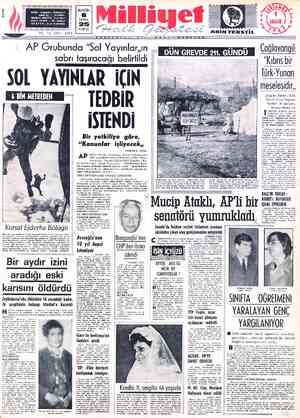 Cumhuriyet 1 Aralık 1965 sayfa 1 | Gaste Arşivi