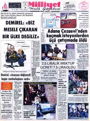 Milliyet 28 Haziran 1980 sayfa 1 | Gaste Arşivi