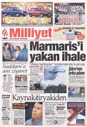 Milliyet 10 Ağustos 1996 sayfa 1 | Gaste Arşivi