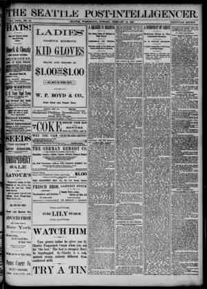 Newspapers dated February 21, 1893 | Newspaper Archive